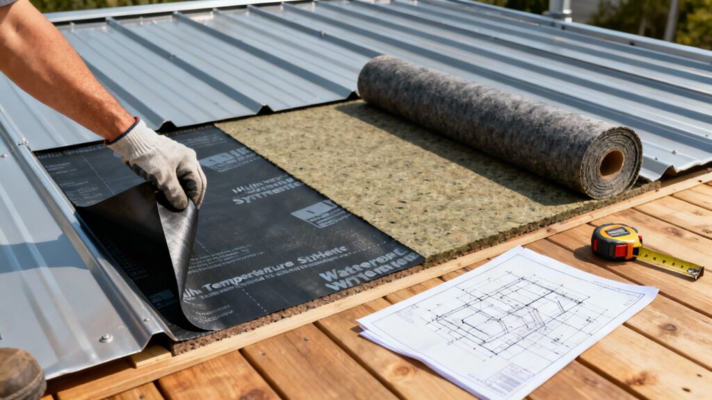 Choosing the Best Metal Roof Underlayment - Platez Roofing